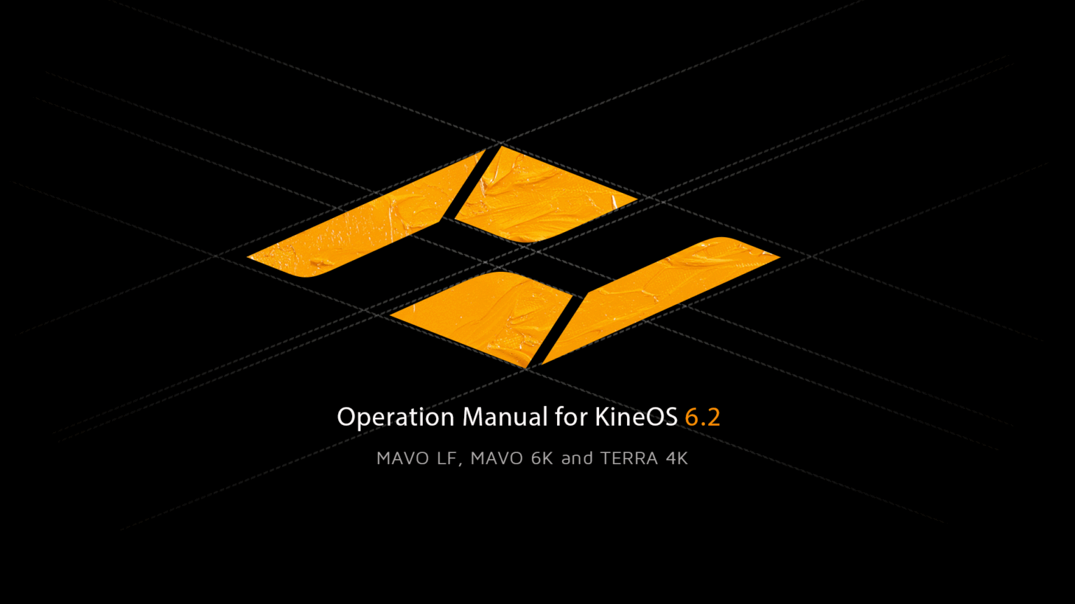 Operation Guide – Kinefinity